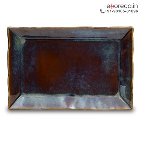Rectangular Stoneware Platter Ehoreca