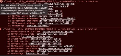 Reactjs Zlibwebpackimportedmodule3createdeflate Is Not A Function
