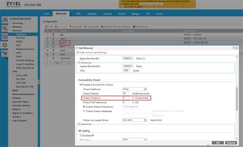 What Is The Meaning Of The Check Timeout Value For The Wan Connectivity Check — Zyxel Community