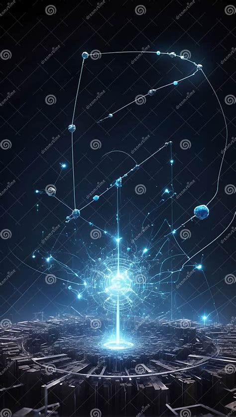 Quantum Essence Ai Generated Qubit Explorations Ai Generate Stock Illustration Illustration