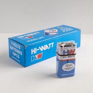 Jual Battery V Hiwatt Baterai Petak Shopee Indonesia