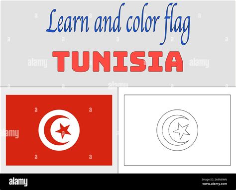 National Flag Coloring Book Pages For Education And Learning Original