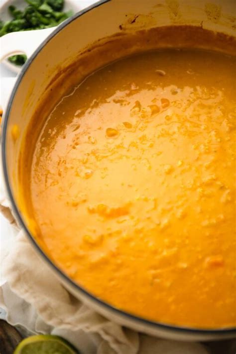 Easy And Healthy Sweet Potato Lentil Soup Running On Real Food