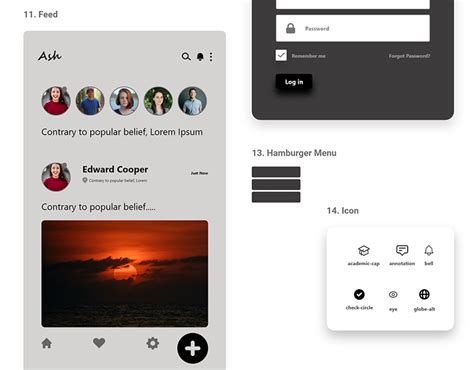 Ui Element Design On Behance
