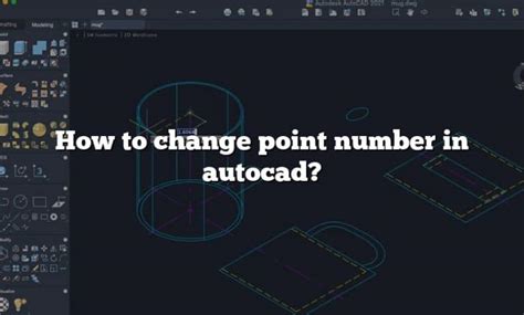 How To Change Point Number In Autocad