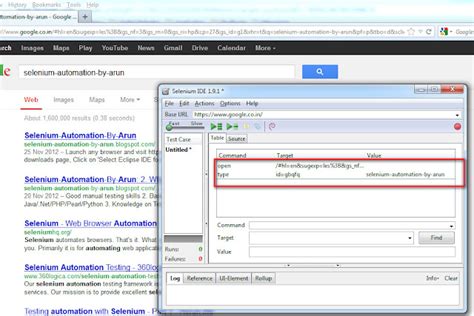 Selenium By Arun 18 Viewing The Source Code Of The Steps Recorded