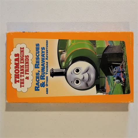 Thomas The Tank Engine And Friends Races Rescues And Runaways Vhs 1999
