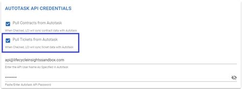 Autotask Ticket Integration Lifecycle Insights