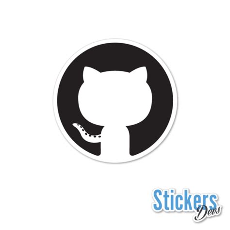 Github Octocat Sticker Adesivo Stickers Devs