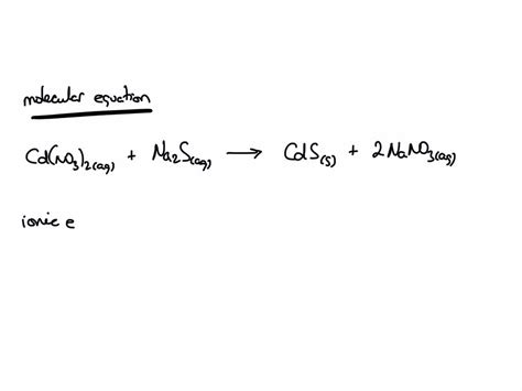Solved Cadmium Ions Cd2 Can Be Removed From Solution By Precipitation With Na2s Suppose