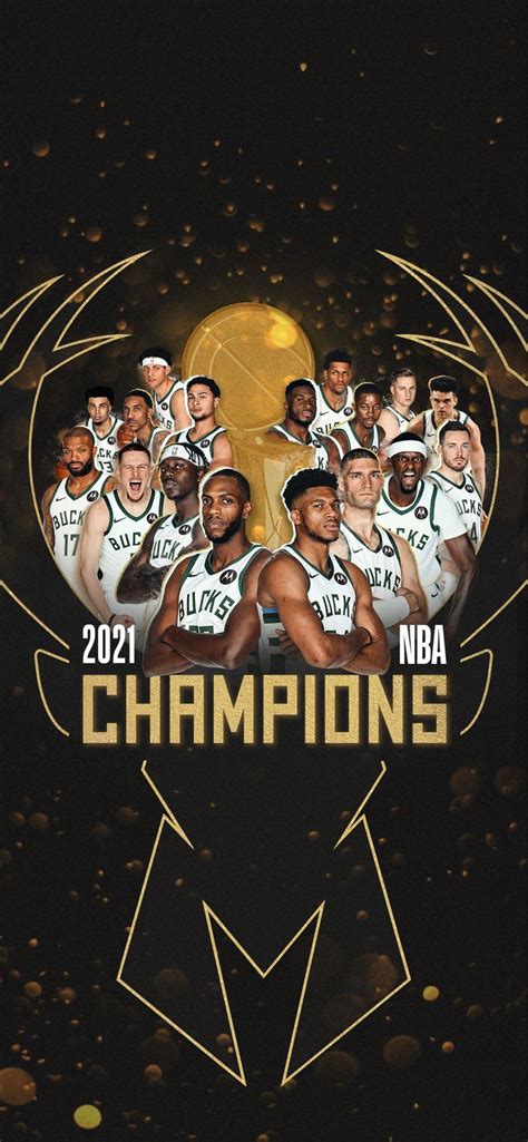 Milwaukee Bucks 2021 Nba Champion Wallpaper Milwaukee Bucks Nba Nba