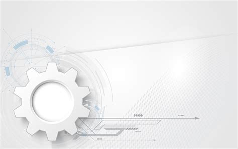 3d 백서 기어 휠 다양 한 기술 요소와 회색 흰색 추상적인 기술 배경 0명에 대한 스톡 벡터 아트 및 기타 이미지 0명 Cpu 가상현실 Istock