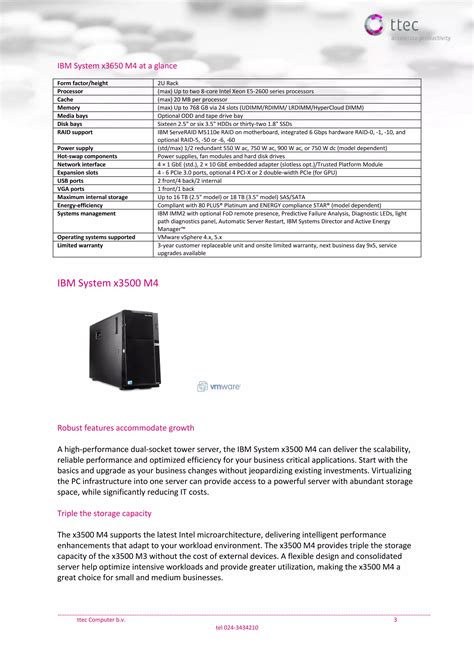 Vmware Certified IBM Servers PDF