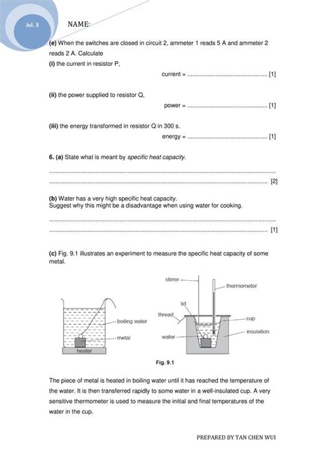 IGCSE Physics Revision Notes AND Pass Year Question Compilation Notes MyPrivateTutor Malaysia