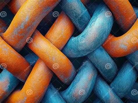 Long Interlinked Structures Inspired By Synthetic Polymers Showcasing Intricate Molecular