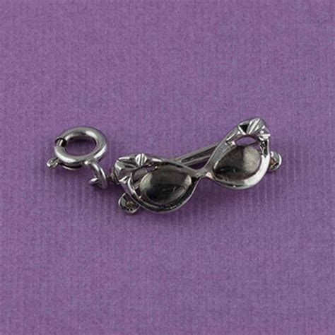 Glam Girl Sunglasses Silver Charm