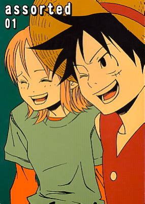 One Piece Luffy X Nami Doujinshi Assorted Wave Koonami 328329007