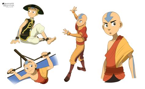 Safebooru 1boy Aang Artist Name Avatar The Last Airbender Avatar