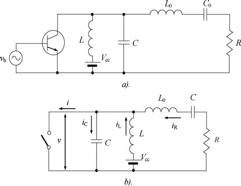 Equivalent Circuits Of Parallel Circuit Class E Power Amplifiers Download Scientific Diagram