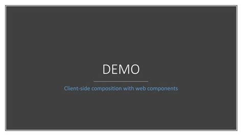 Evolving Compositional User Interfaces Ppt
