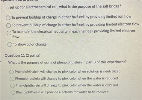 Solved In Part B The Electrolysis Of The Aqueous Potassium