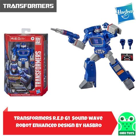 Promo Transformers R E D G1 Sound Wave Red Robot Enhanced Design Hasbro Diskon 23 Di Seller
