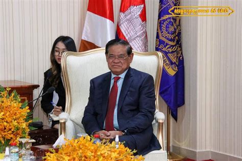 សម្ដេចក្រឡាហោម ស ខេង បានអនុញ្ញាតជូន លោក Jacques Pellet ឯកអគ្គរដ្ឋទូតសាធារណរដ្ឋបារាំង