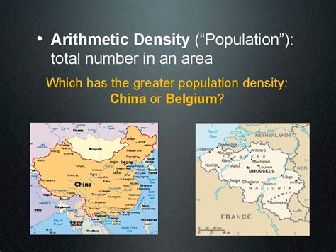 Distribution The Arrangement In Space Density The Frequency