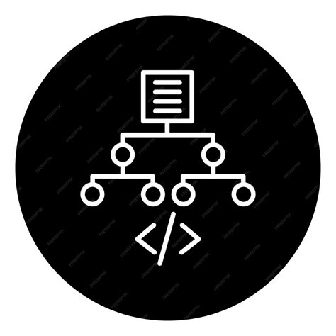 Premium Vector Algorithm Icon
