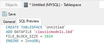 Navicat 16 And Tablespaces Part 3