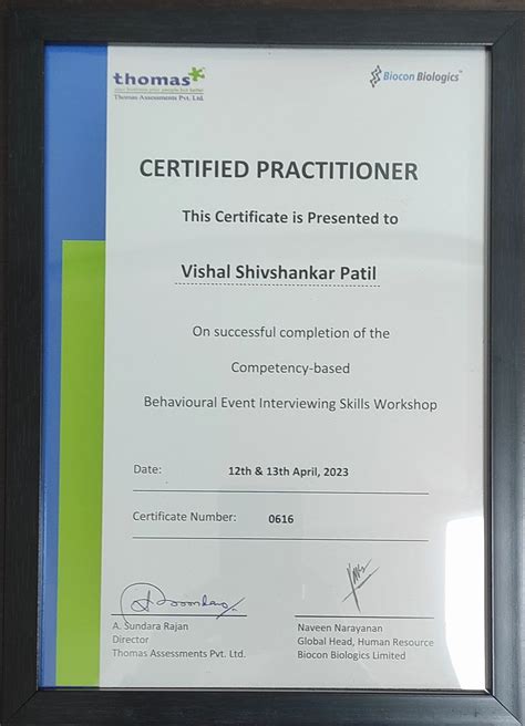 Vishal Patil On Linkedin Delighted To Share Successfully Completed