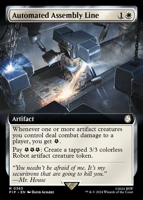 Automated Assembly Line · Fallout Pip 363 · Scryfall Magic The