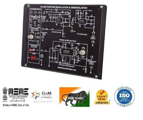 Communication Lab Pulse Position Modulation And Demodulation At ₹ 35000 Piece एम्प्लीट्यूड
