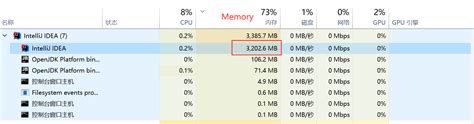 the ide is really taking up too much memory ides support intellij