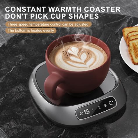 Coffee Mug Warmer Usb Powered Mug Warmer With 3 Temperature Settings