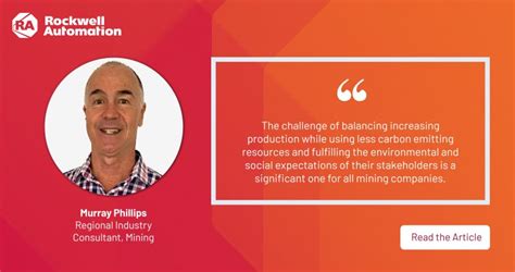 The Journey Towards Sustainable Mining Rockwell Automation Rockwell Automation