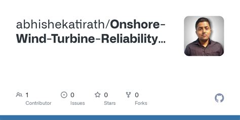 Github Abhishekatirathonshore Wind Turbine Reliability Analysis