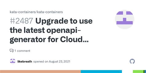 Upgrade To Use The Latest Openapi Generator For Cloud Hypervisor Client