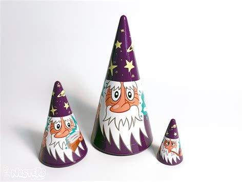 Wizzy The Wizard Nesting Dolls Etsy