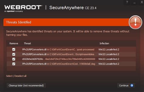 Webroot Detecting Trojans In Project After Upgrading To Urp Questions And Answers Unity