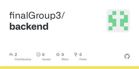 Github Finalgroup Backend