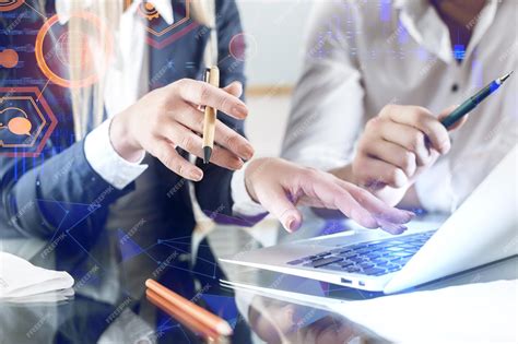 Premium Photo Programming Computing And Teamwork Concept