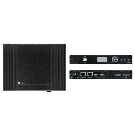 Kramer Highperformance Highlyscalable Avoip Encoder For 4k Over 1g