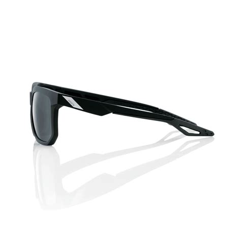 100 Centric Sunglasses Soft Tact Blackgrey Peakpolar Lens £10799
