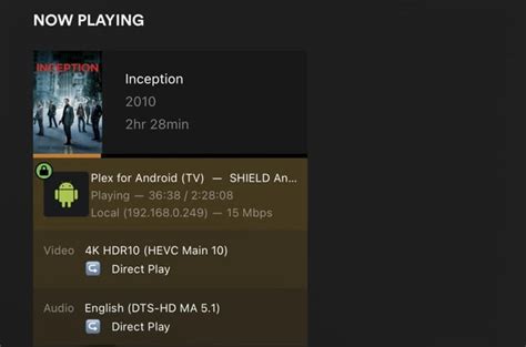 high cpu usage during direct play r plex
