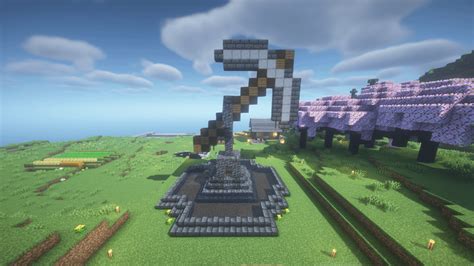 Pickaxe Statue Rwattles