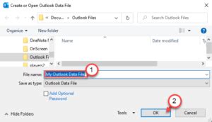 How To Fix Outlook Data File Cannot Be Accessed In Windows