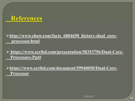 Dual Core Processor PPTX