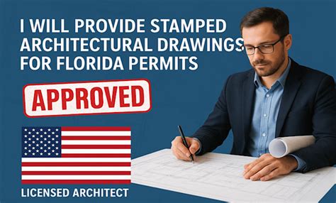 Provide Stamped Architectural Drawings For Florida Permits By Daniel