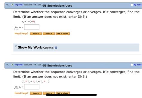 Solved 10 1 Points SEssCalcET2 8 1019 0 5 Submissions Chegg Com